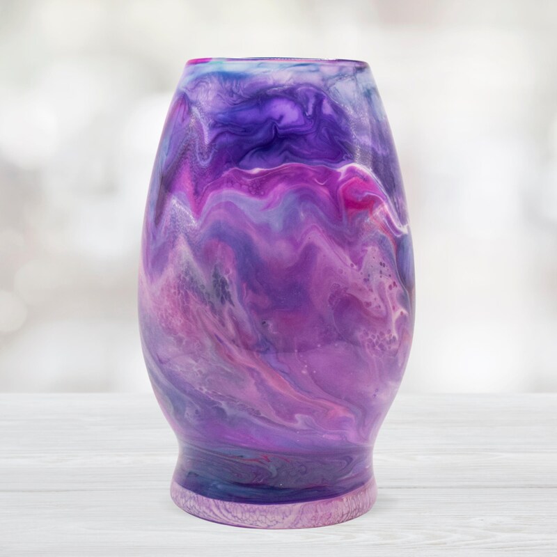 Alcohol Ink Vase - Etsy