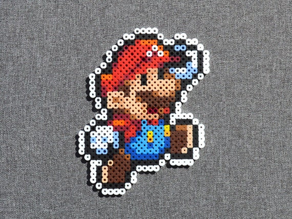 Items similar to Paper Mario Perler Bead Sprite on Etsy