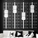 Mixing Console Sliders Wall Decal White Black Recording Studio Music ...