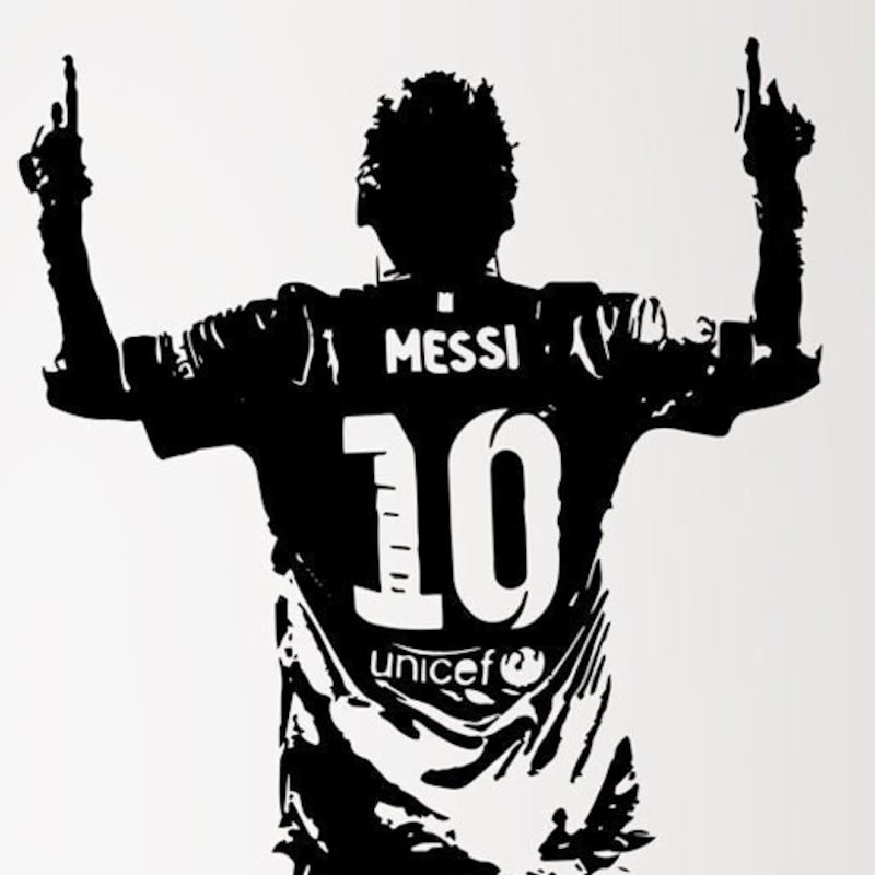 Soccer Wall Decal - Etsy