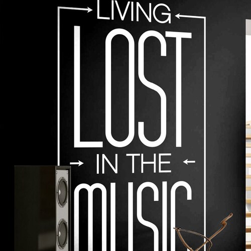 Audio Speaker Wall Decal Music Wall Sticker Recording Studio - Etsy