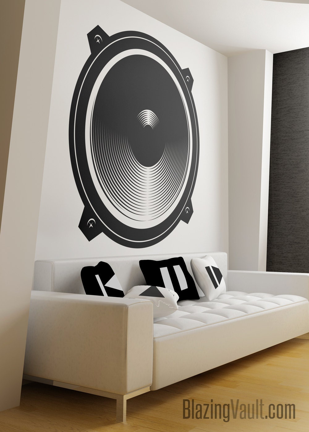 Audio Speaker Wall Decal Music Wall Sticker Recording Studio - Etsy Canada