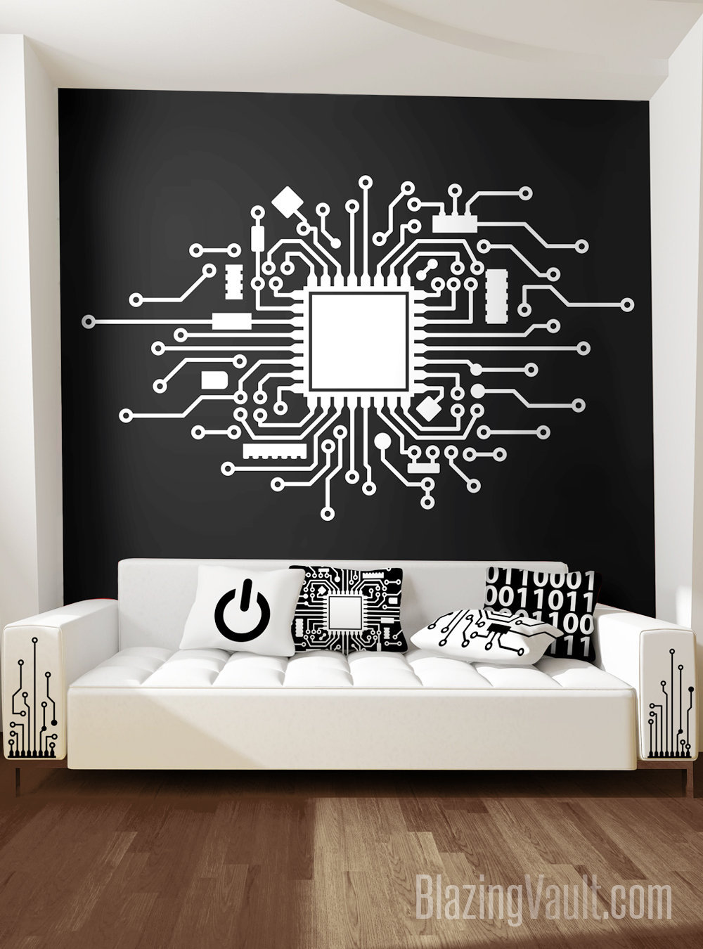Home Décor Wall Décor Wall Decals & Murals Gamer Room Decal Computer IT ...