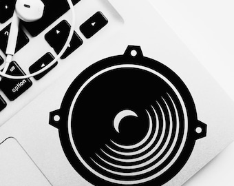 Audio Speaker Wall Decal Music Wall Sticker Recording Studio Audio Wave ...