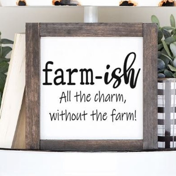 Rustic Farm Sign - Etsy