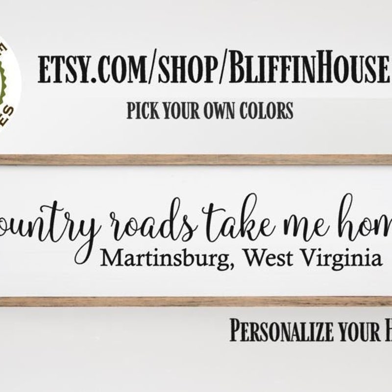 Rustic Country Sign - Etsy