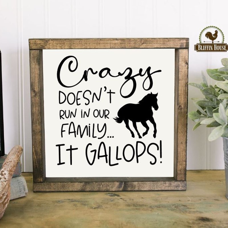 Funny Horse Sign - Etsy