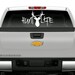 Hunt Life Hunting Vinyl Decal Sticker, Deer Hunting, Hunting Decal for ...
