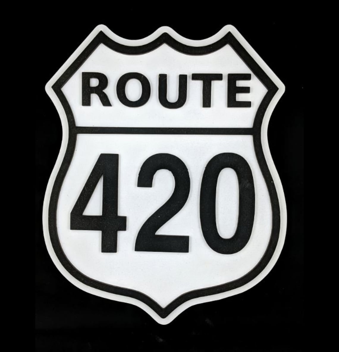 Route 420 Highway Sign Route 420 Wall Decor Weed Wall Decor - Etsy