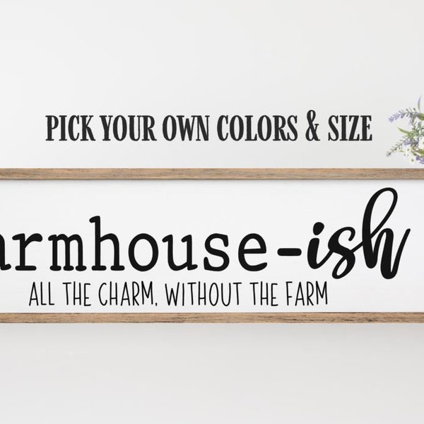 Farmhouse Signs - Etsy