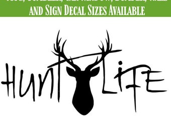 Hunting Vinyl Decal - Etsy
