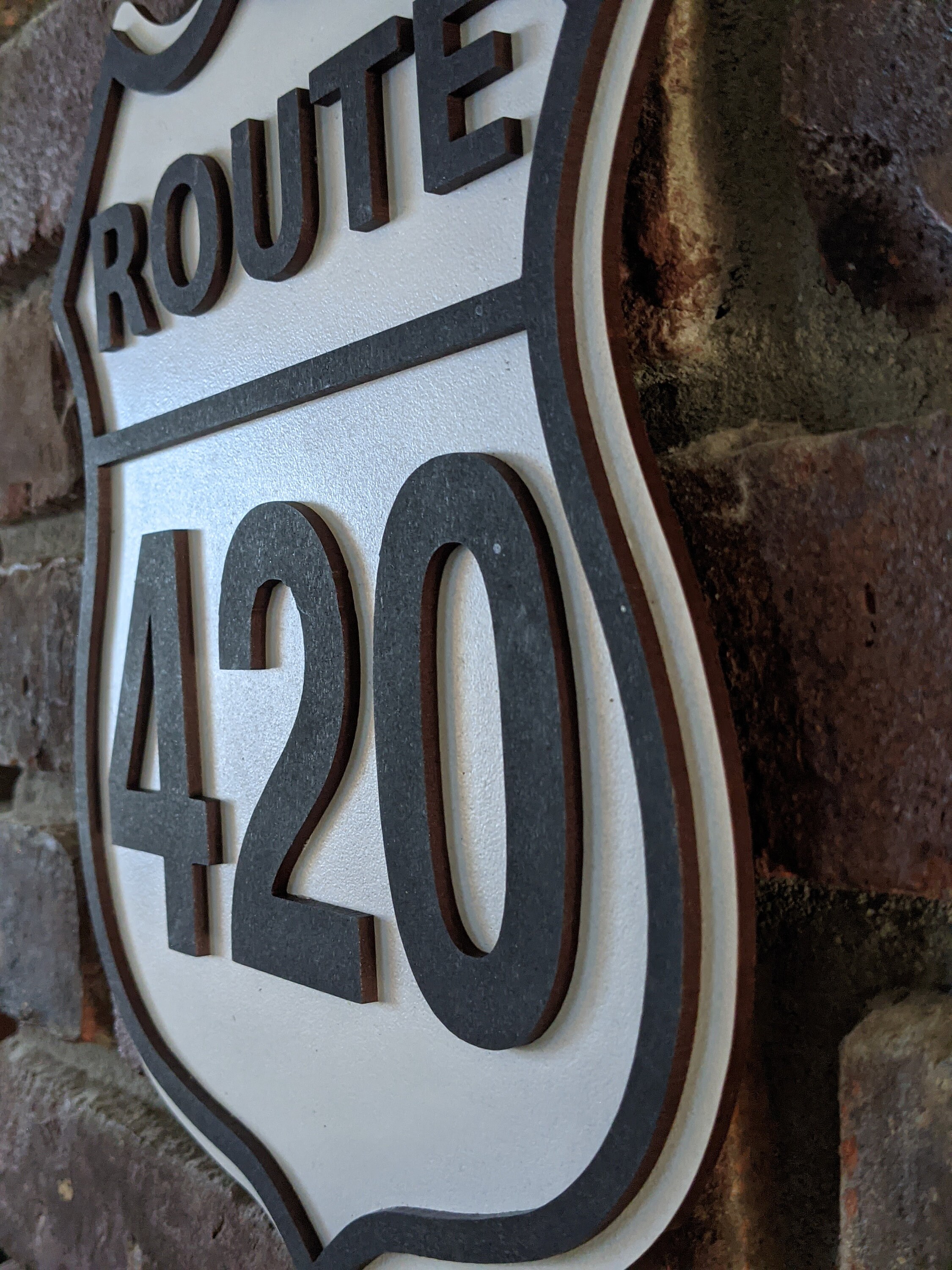 Route 420 Highway Sign Route 420 Wall Decor Weed Wall Decor - Etsy