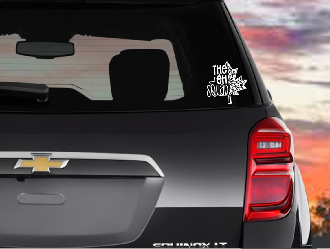 The Eh Squad Vinyl Decal Sticker - Canada Eh, Canada Pride, Canadian ...