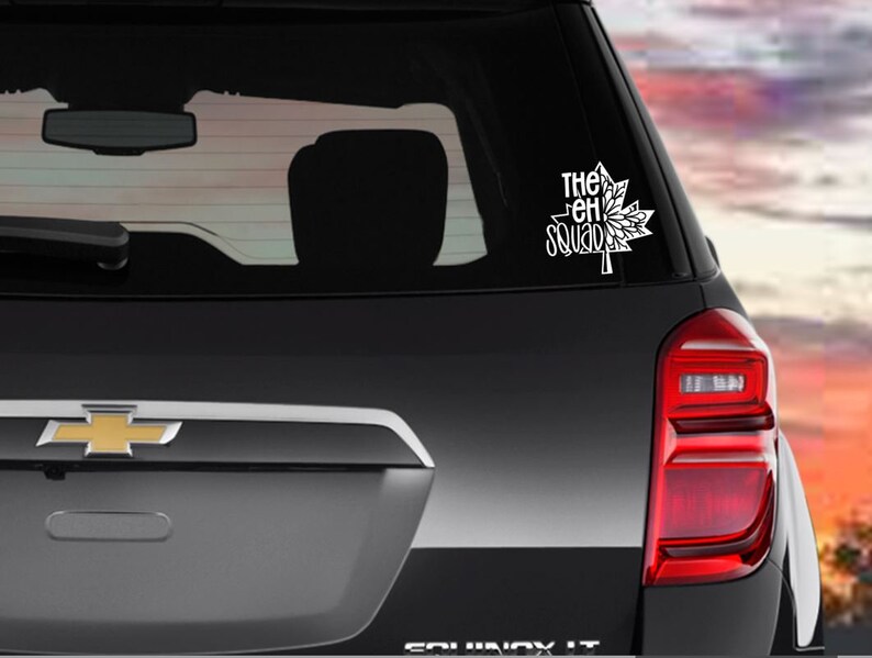 The Eh Squad Vinyl Decal Sticker - Canada Eh, Canada Pride, Canadian ...