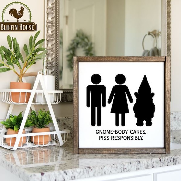 Bathroom Gnome - Etsy