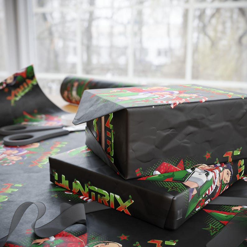 Kpop Demon Hunter Huntrix Wrapping Paper, Gift Wrap, Christmas Present ...