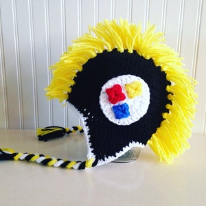 Sports Team Mohawk Hat, Earflap Hat, Kids Dress up Hat, Sports Hat ...