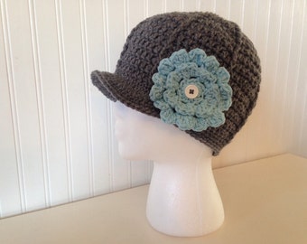Crochet Button Hat - Etsy