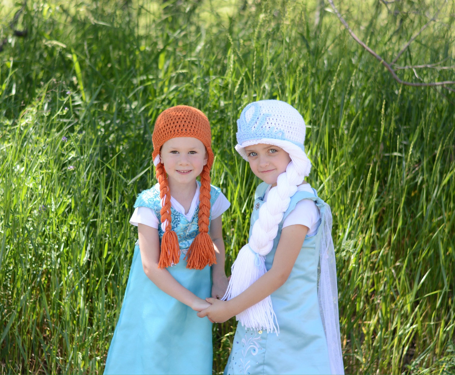 Princess Anna hat crochet Anna hat frozen hat Anna yarn wig | Etsy