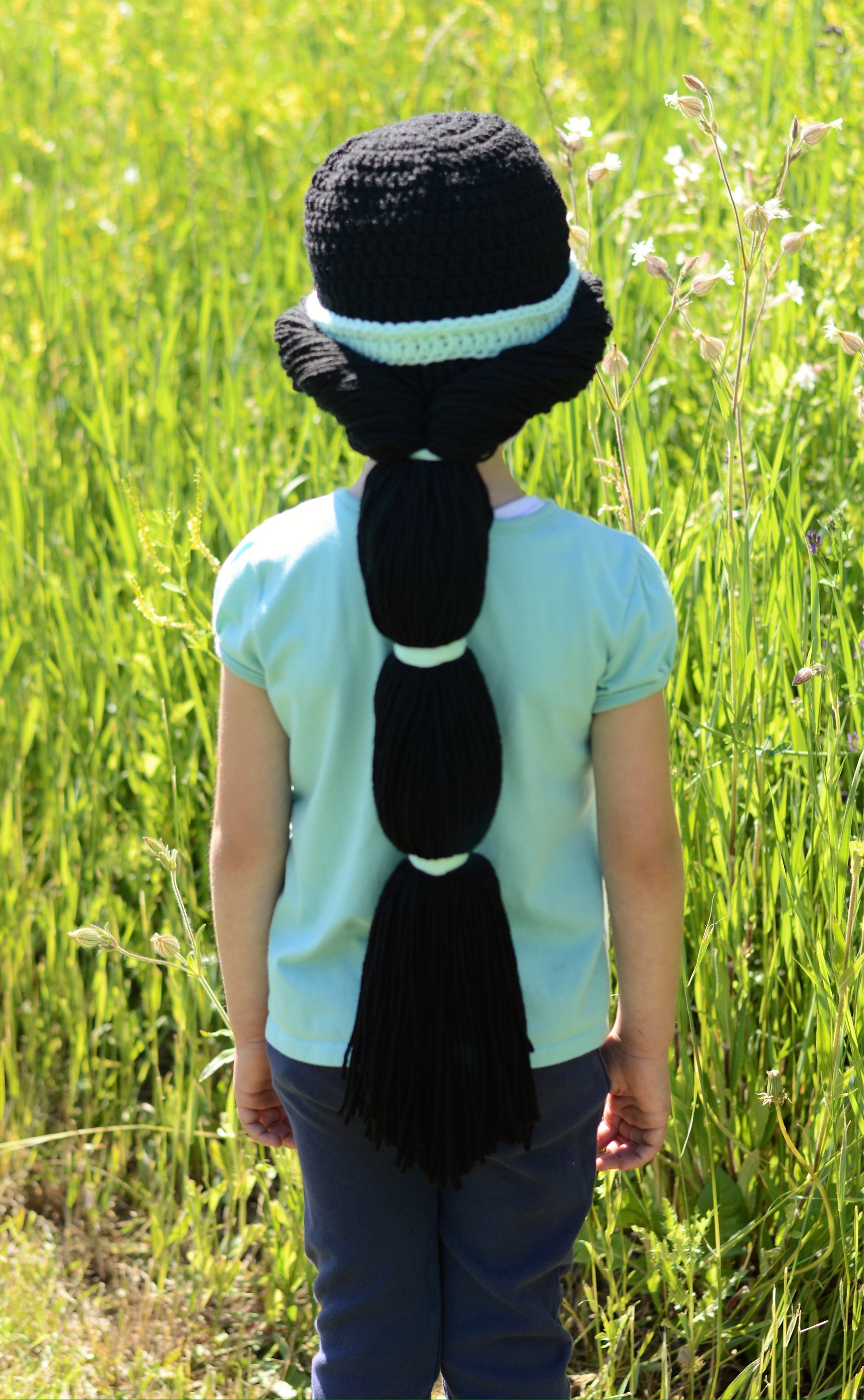 Princess Jasmine Hat Disney Princess Hat Halloween Hat Yarn - Etsy