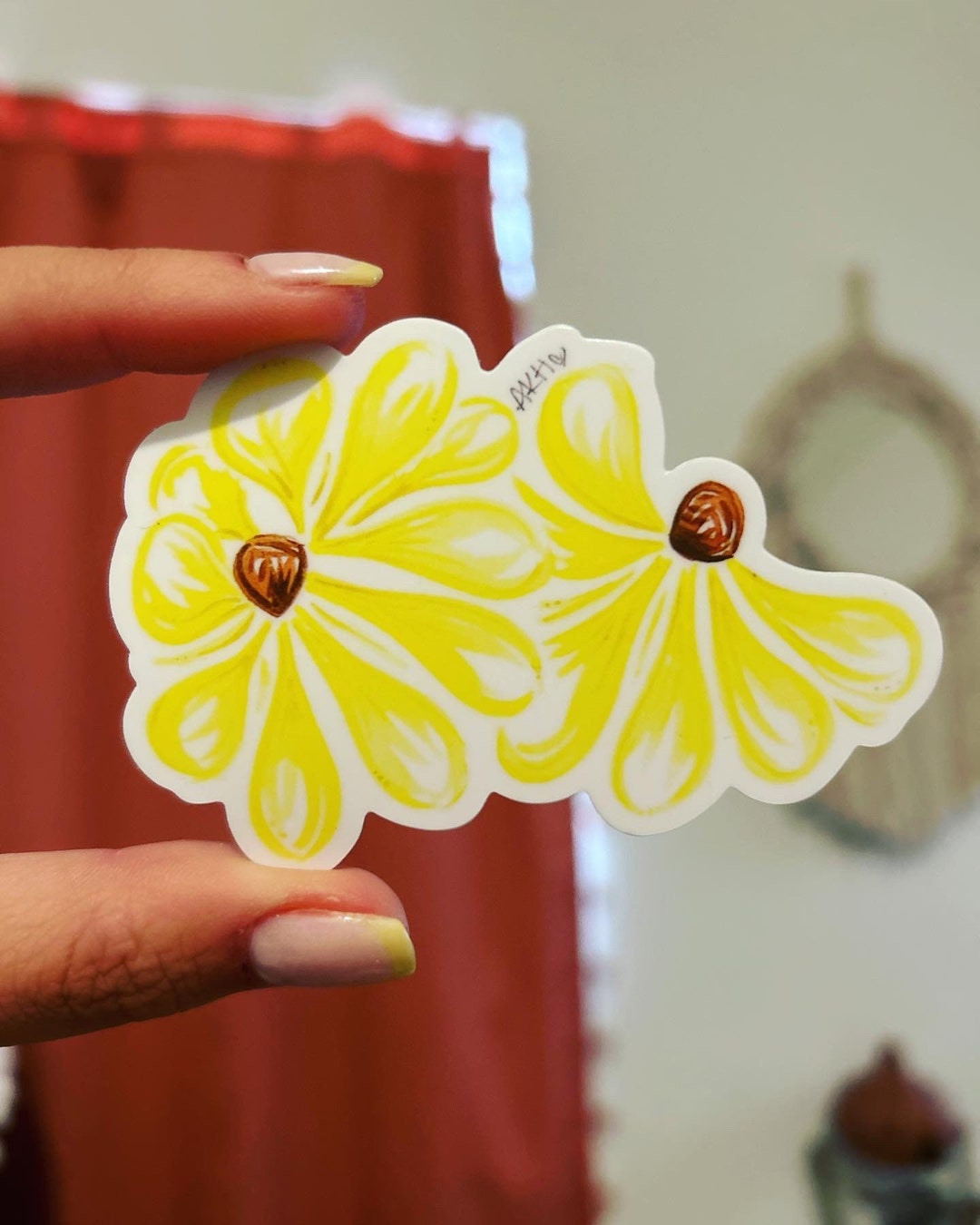 Black Eyed Susan Sticker - Etsy