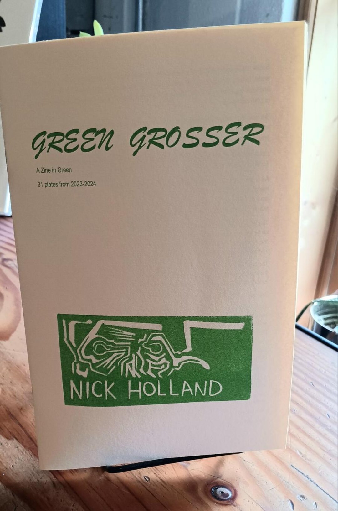Green Grosser: A Zine in Green 31 Plates From 2023-2024 (risograph) - Etsy