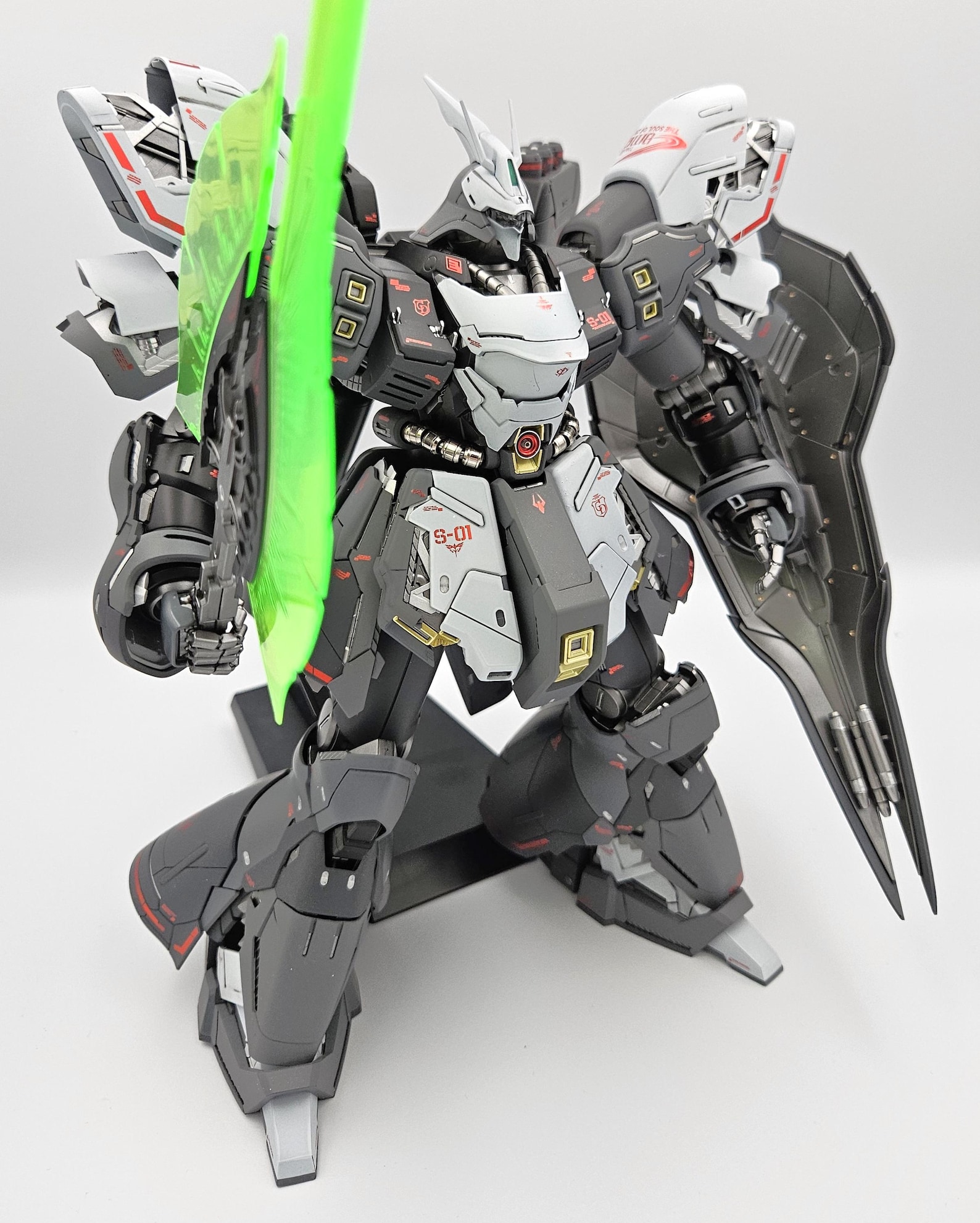 1/100 Master Grade MG Sazabi Ver Ka Custom Painted Gundam Model Kit - Etsy