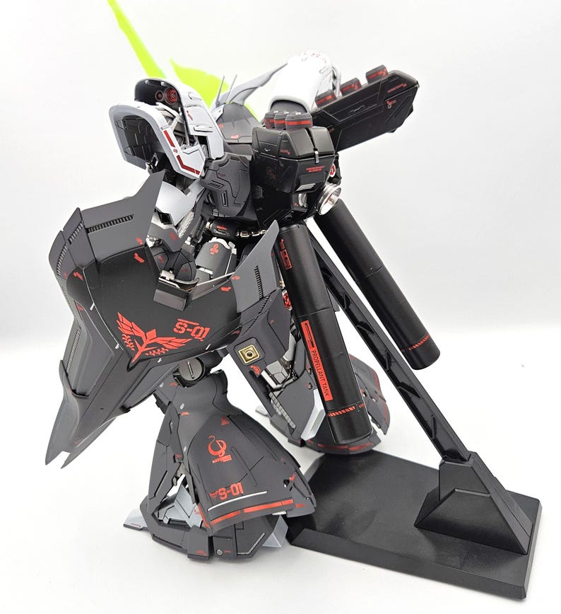 1/100 Master Grade MG Sazabi Ver Ka Custom Painted Gundam Model Kit - Etsy