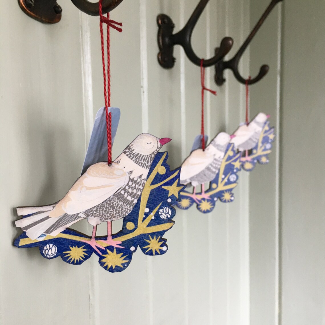 Peace Dove Wooden Decoration - Etsy