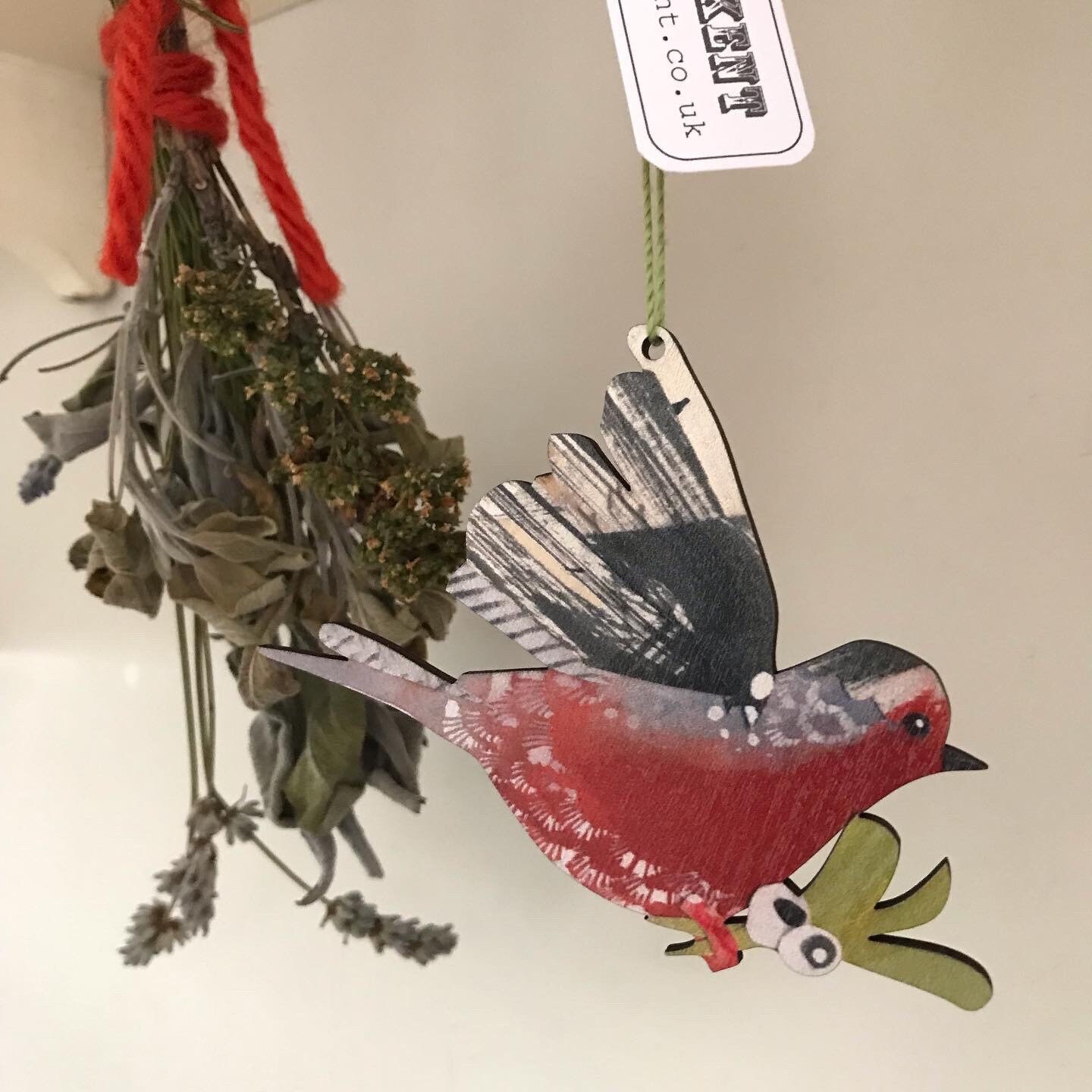 Robin Wooden Decoration - Etsy