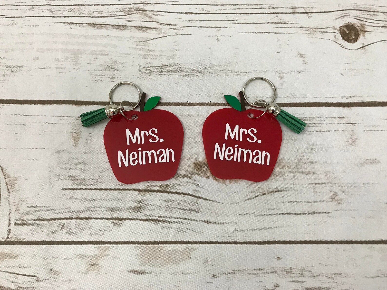 Personalized Apple Teacher Gift Teacher Christmas Gift Idea | Etsy