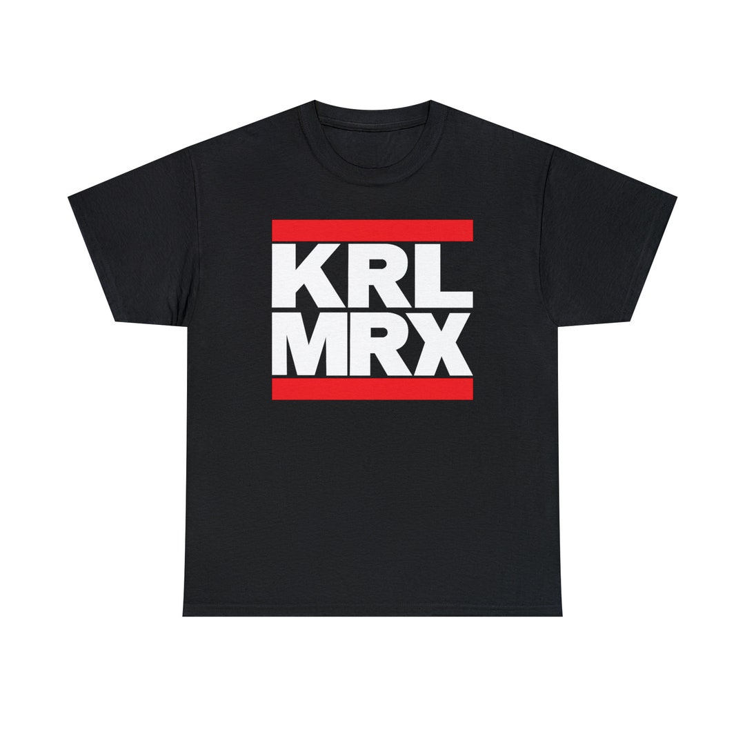 Logotipo de KRL MRX Run-DMC // Camiseta de algodón pesado unisex ...