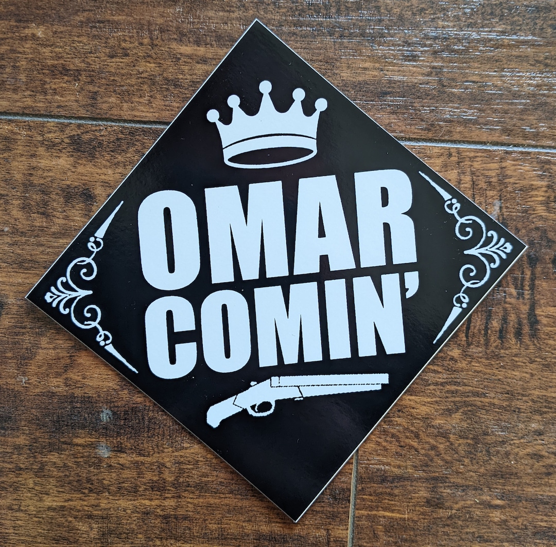 Vinyl Sticker: Omar Comin'｜the Wire Michael K Williams - Etsy