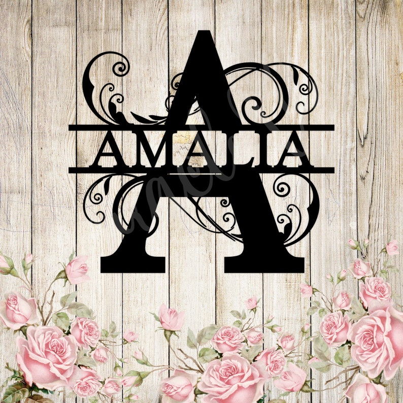 Custom Name Sign Png Svg Name Sign Svg Alphabet Png Svg | Etsy