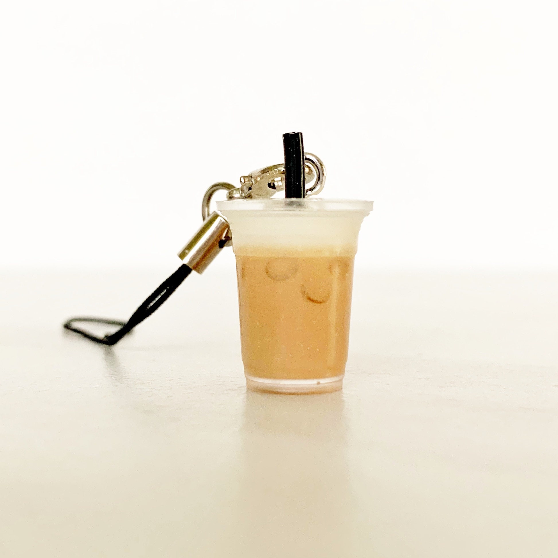 Boba Keychains Dalgona/sea Salt Series Bubble Tea Keychain | Etsy UK