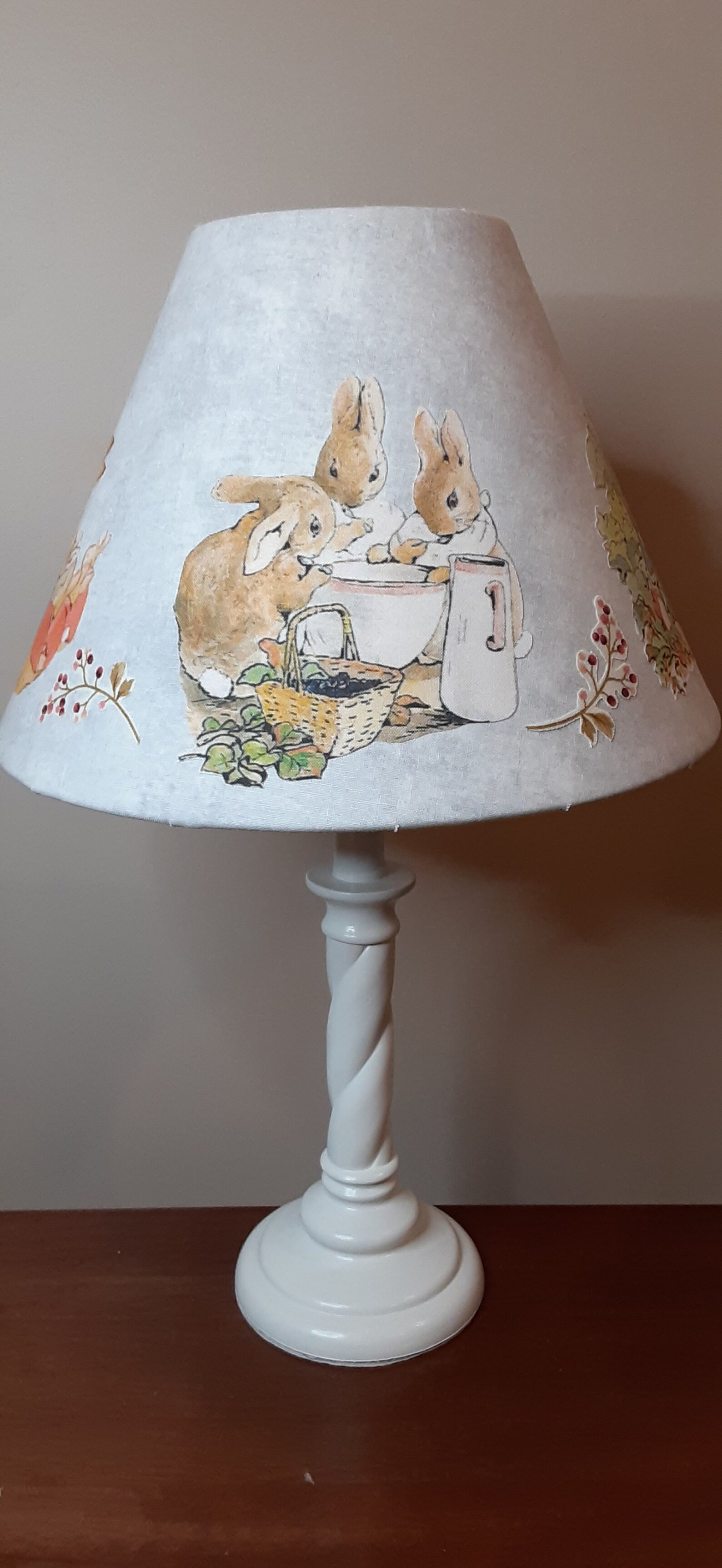 Beatrix Potter Peter Rabbit Lamp Woodland Baby Lamp Bunny - Etsy