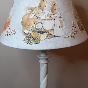 Beatrix Potter Peter Rabbit Lamp Woodland Baby Lamp Bunny - Etsy