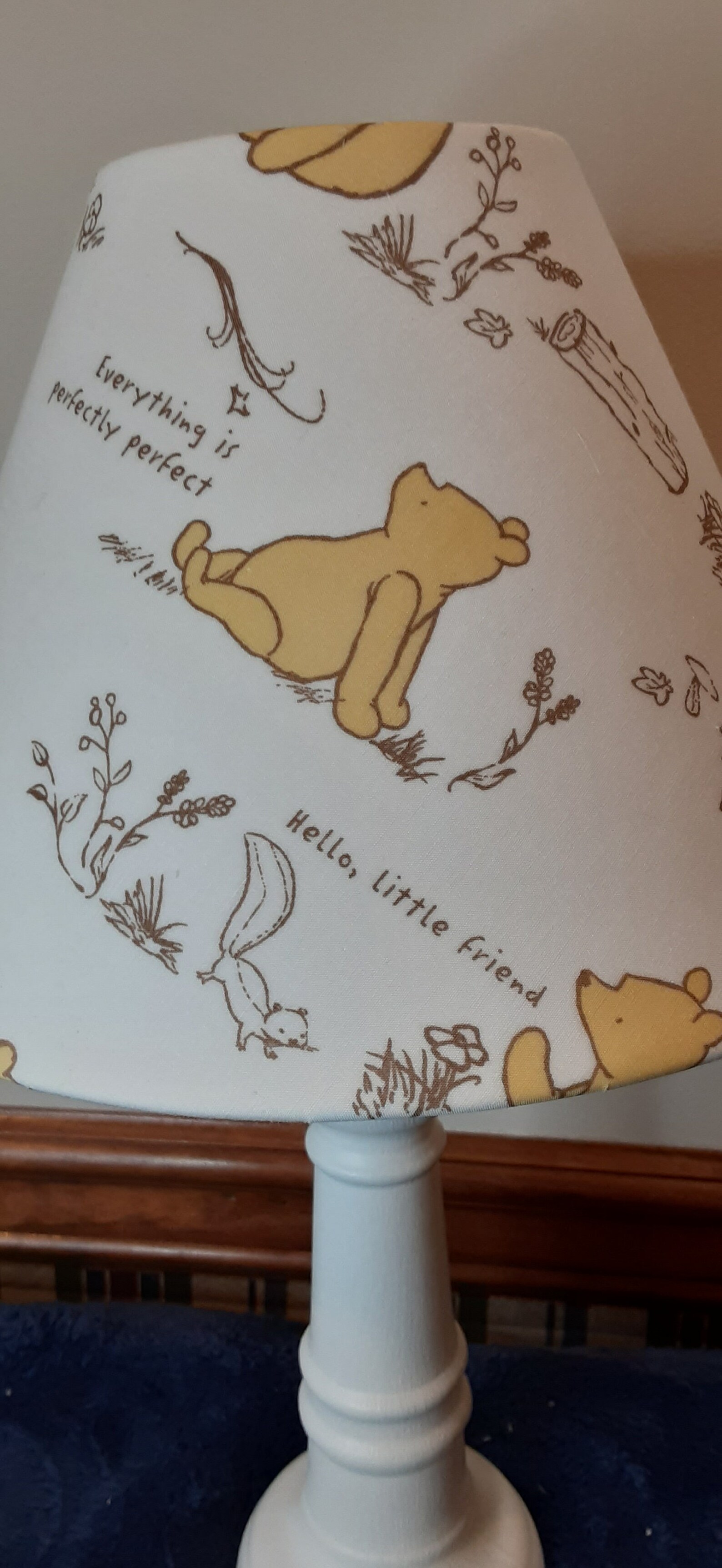 Winnie the Pooh Nursery/accent Lamp Pooh Baby Lamp Pooh | Etsy