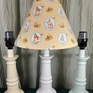 Beatrix Potter Accent Nursery Lamp, Peter Rabbit Baby Lamp, Woodland ...