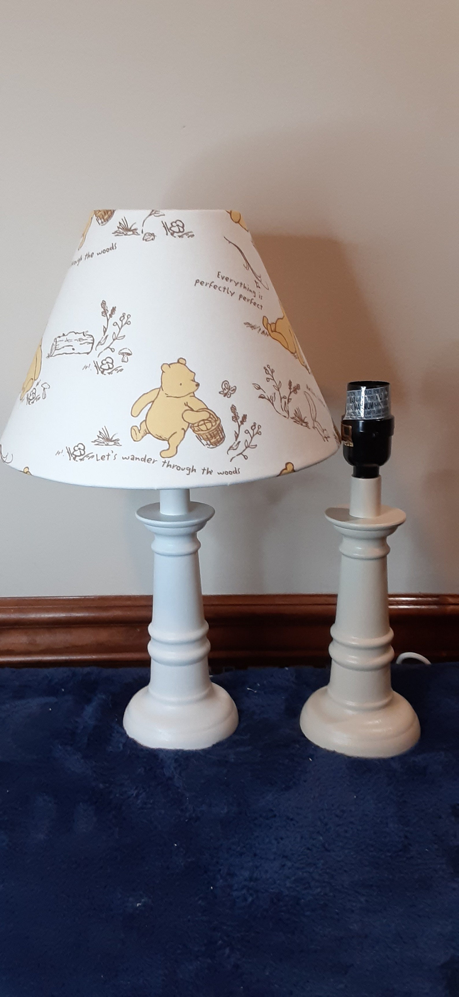 Winnie the Pooh Nursery/accent Lamp Pooh Baby Lamp Pooh | Etsy