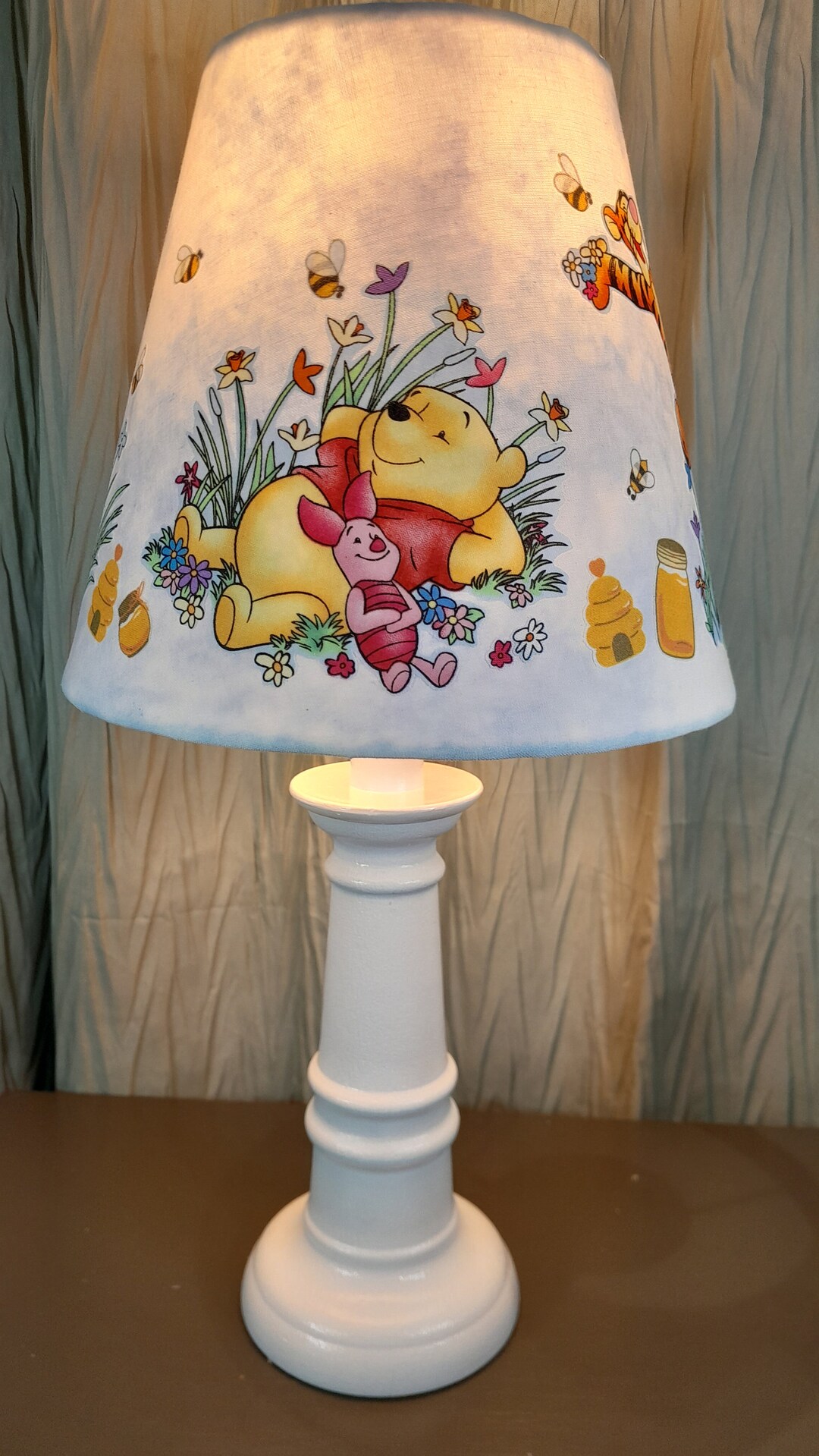 Winnie the Pooh Nursery Accent Lamp,winnie the Pooh Piglet Tigger ...