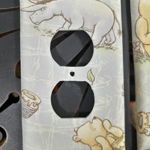 Set of Classic Winnie the Pooh Light Switchplate/outlet Covers, Pooh ...
