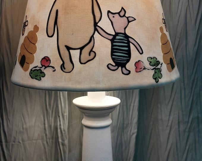 Winnie the Pooh Accent Lamp, Pooh Piglet Baby/child's Lamp, Winnie the ...