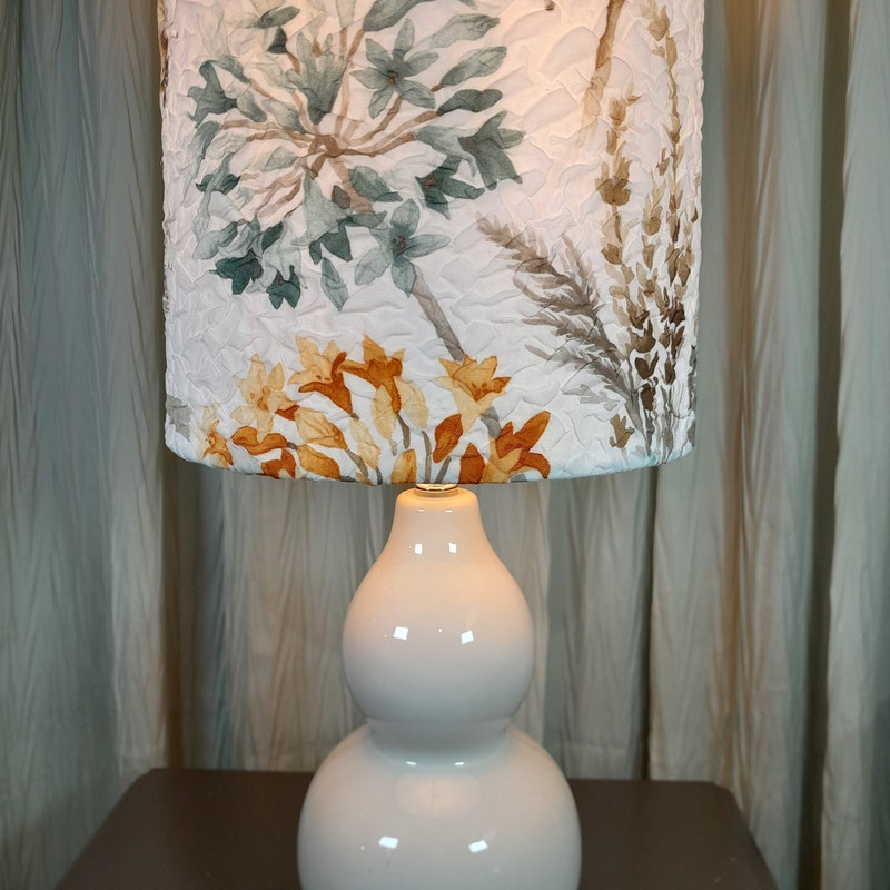 Embroidered Lamp Shade - Etsy