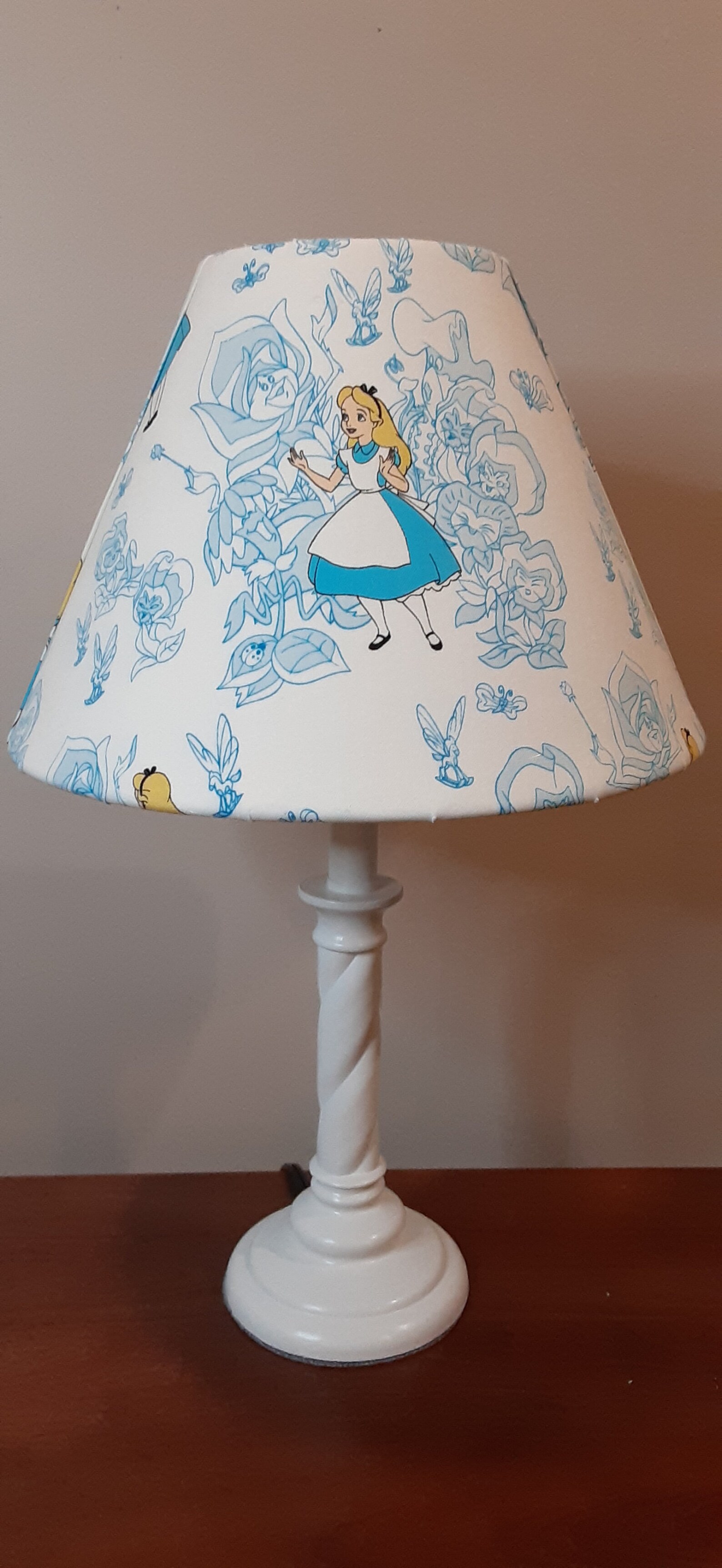Alice in Wonderland Nursery Accent Lamp Alice in Wonderland | Etsy