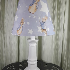 Beatrix Potter Peter Rabbit Lamp, Woodland Baby Lamp, Bunny Child's ...