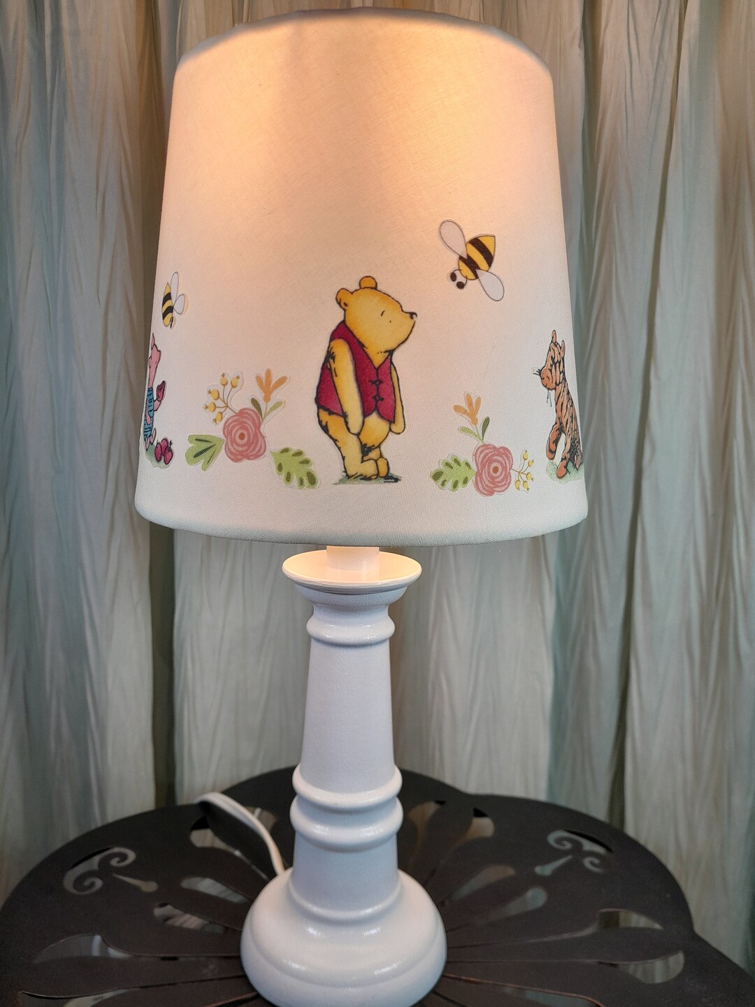 Winnie the Pooh Nursery Accent Lamp, Winnie the Pooh Piglet Tigger ...