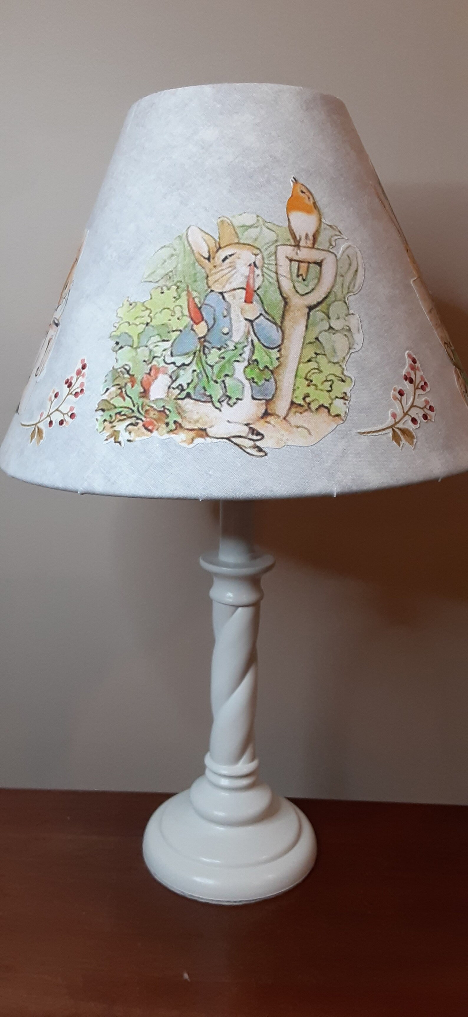Beatrix Potter Peter Rabbit Lamp Woodland Baby Lamp Bunny - Etsy