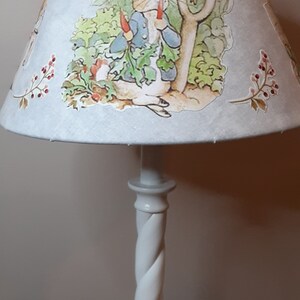Beatrix Potter Peter Rabbit Lamp Woodland Baby Lamp Bunny - Etsy