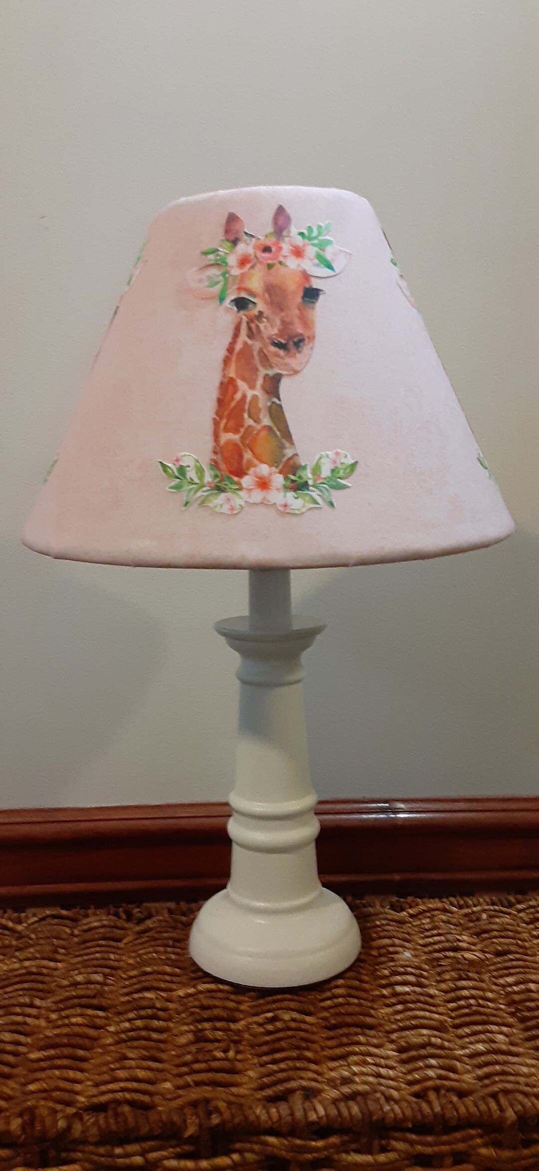 Giraffe Nursery/accent Lamp, Boho Giraffe Safari Lamp, Girl Giraffe ...